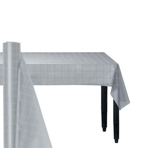 Papirduk sølv - 8 meter - Festutstyr.no