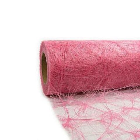 Bordløper sizoweb, rosa - 25 meter - Festutstyr.no